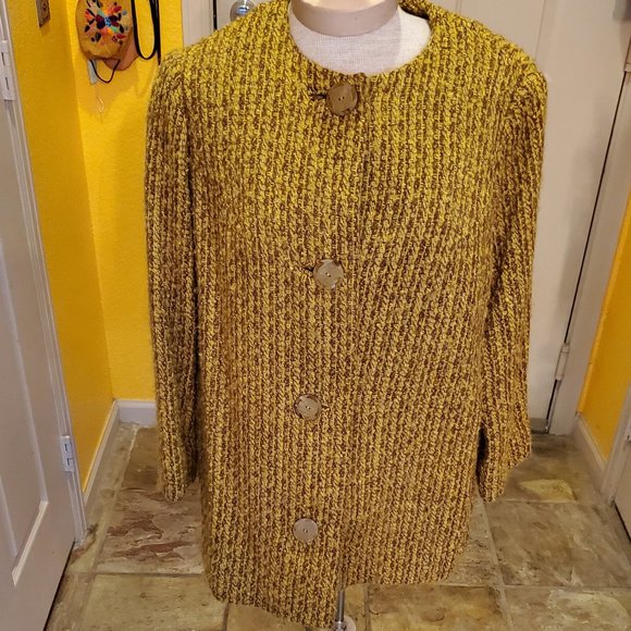 Vintage | Jackets & Coats | Vintage Nubby Wool Jacket 6s | Poshmark